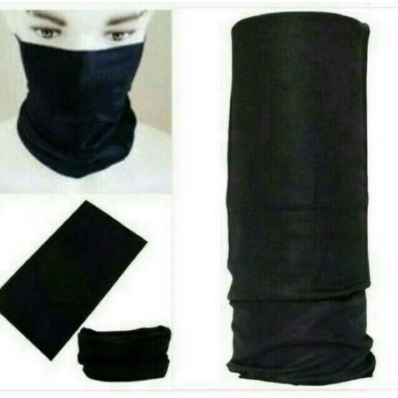 Jual Buff / Baff bandana warna hitam dikirim dari Balikpapan | Shopee ...