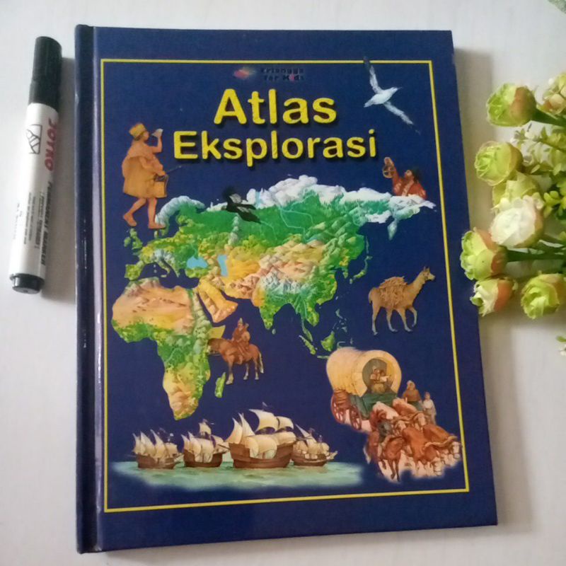 Jual Buku Atlas Anak seri eksplorasi prelove | Shopee Indonesia