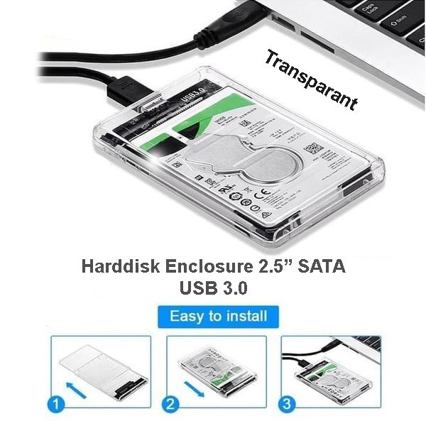 Jual HDD Enclosure Casing Hard Disk HDD SSD 2.5" inch Sata USB 2.0 NYK ...