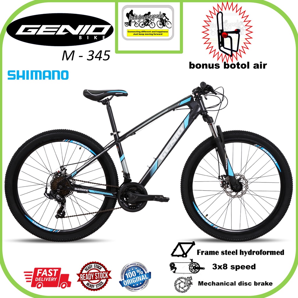 Jual Sepeda Gunung 27,5 GENIO M-3411 / M-345 / M-346 /ALTON BEAST shimano 24 speed by UNITED ...