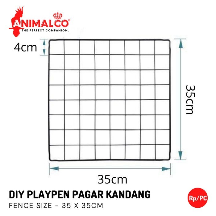 Jual PAGAR PANEL BESI DIY FENCE KANDANG DAN KONEKTOR ANJING KELINCI ...