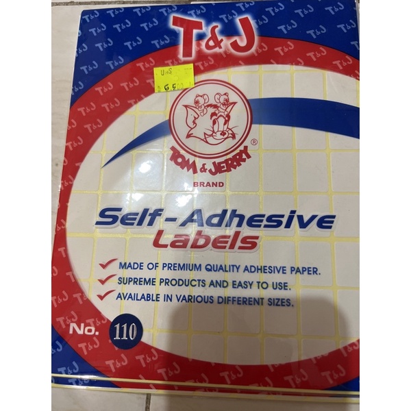 Jual Labels stiker no 110 Tom & Jerry brand | Shopee Indonesia