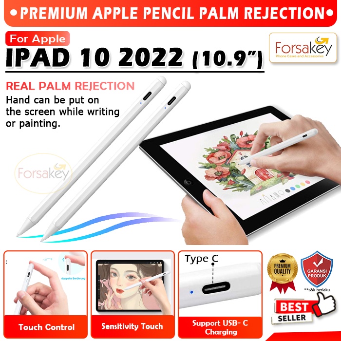 Jual IPad Generasi 10 10th Gen 10.9 Inch 2022 Pencil Pensil Stylus S ...