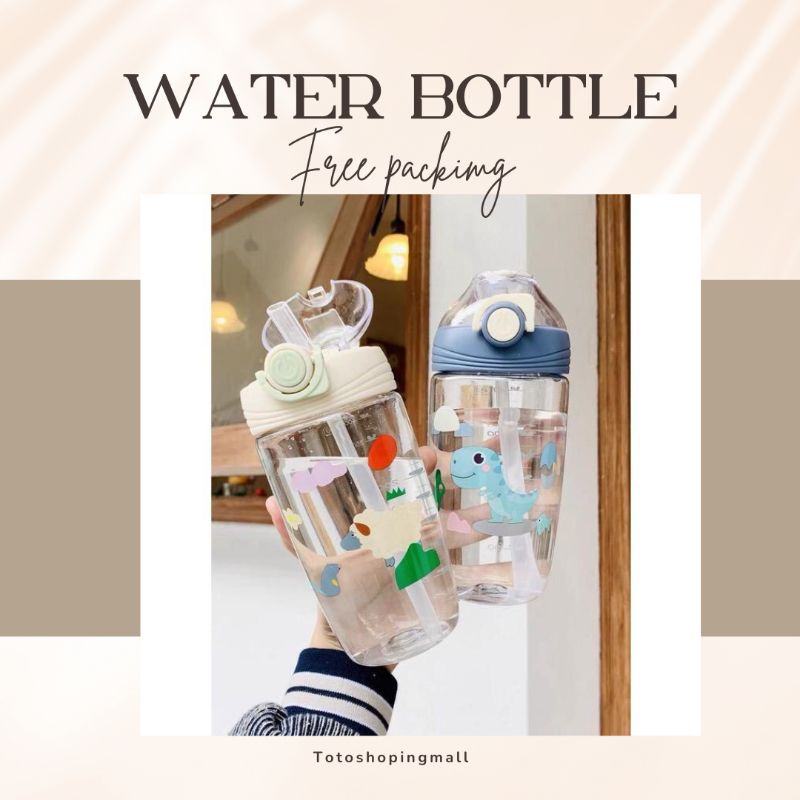 Jual BOTOL MINUM ANAK KARAKTER 400Ml BPA FREE SELIYA 2677 | Shopee Indonesia