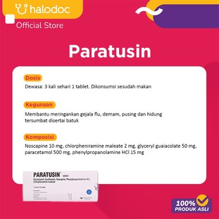 Jual Paratusin 10 Tablet | Shopee Indonesia