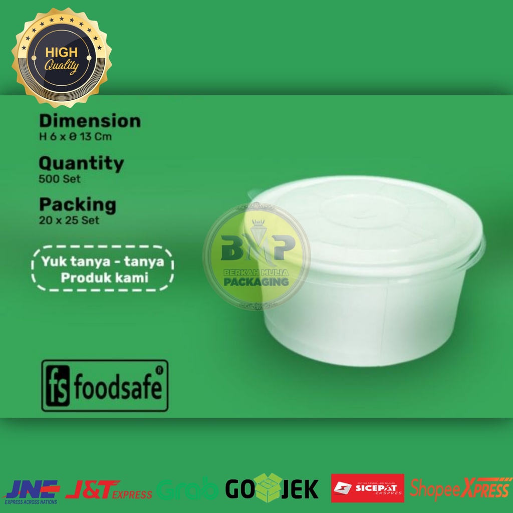 Jual Paperbowl 800ml Paper Bowl 650 / 800 / Rice Bowl 800ml , 650ml ...