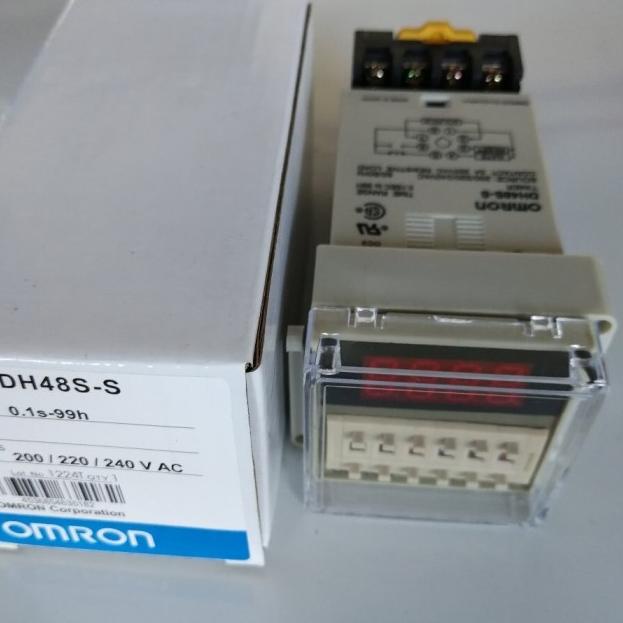Jual Digital Twin Timer Counter Delay Relay DH48S-S DH48S 220V Base ...