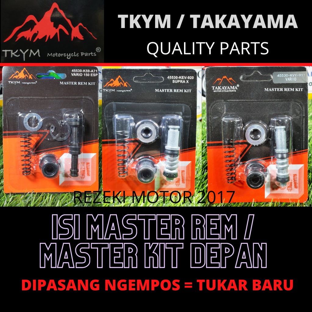Jual SEAL MASTER REM KIT ( MIO MIO J MIO SOUL VIXION JUPITER Z MX RX KING VEGA ZR ) / ( KVY BEAT ...
