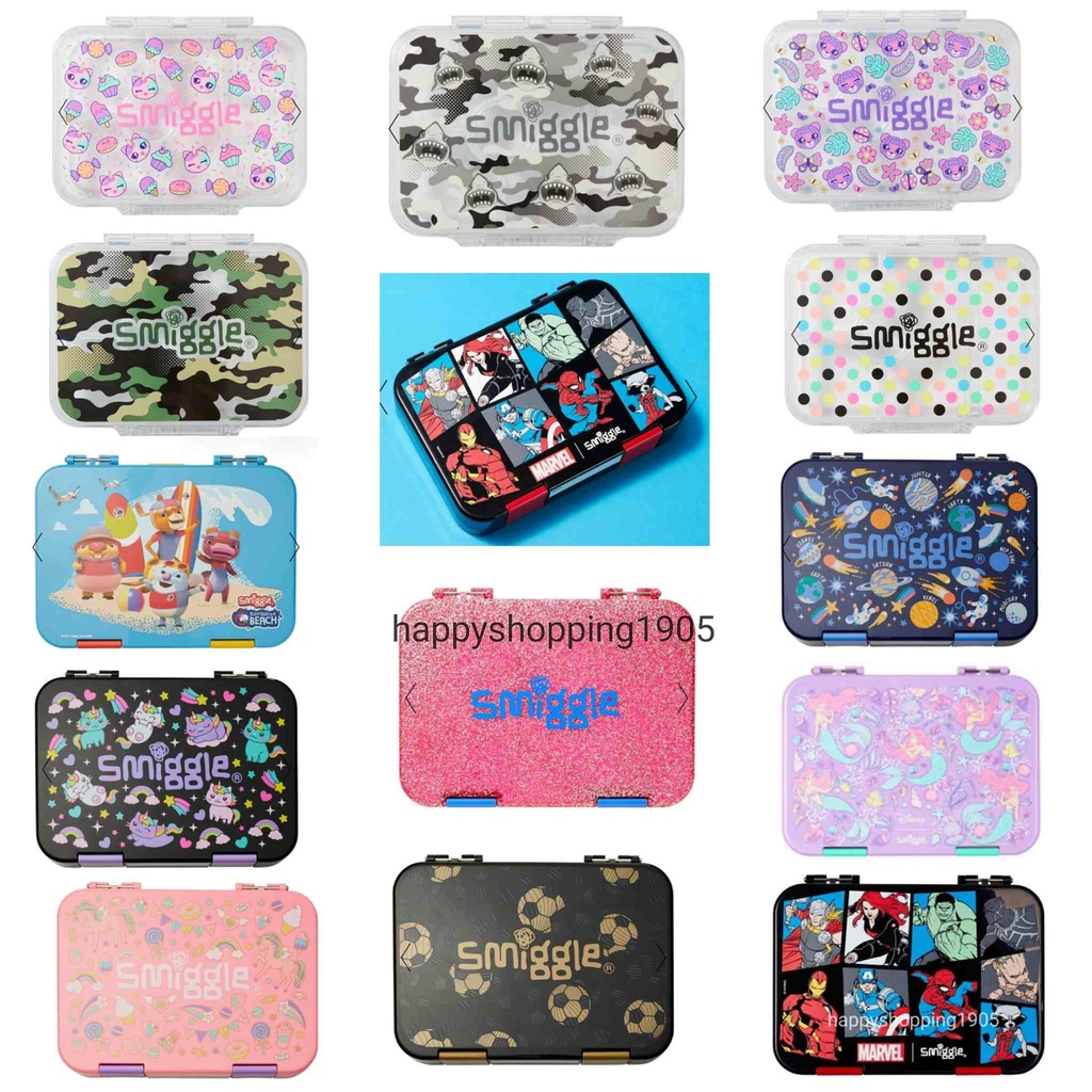 Jual READY STOCK! SMIGGLE BENTO MEDIUM LUNCH BOX, SMIGGLE BENTO MARVEL ...