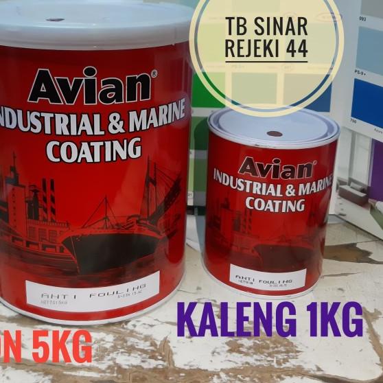 Jual AVIAN ANTI FOULING MARINE PAINT Kaleng 1KG CAT Coating KAPAL LAUT - MERAH ATI | Shopee ...