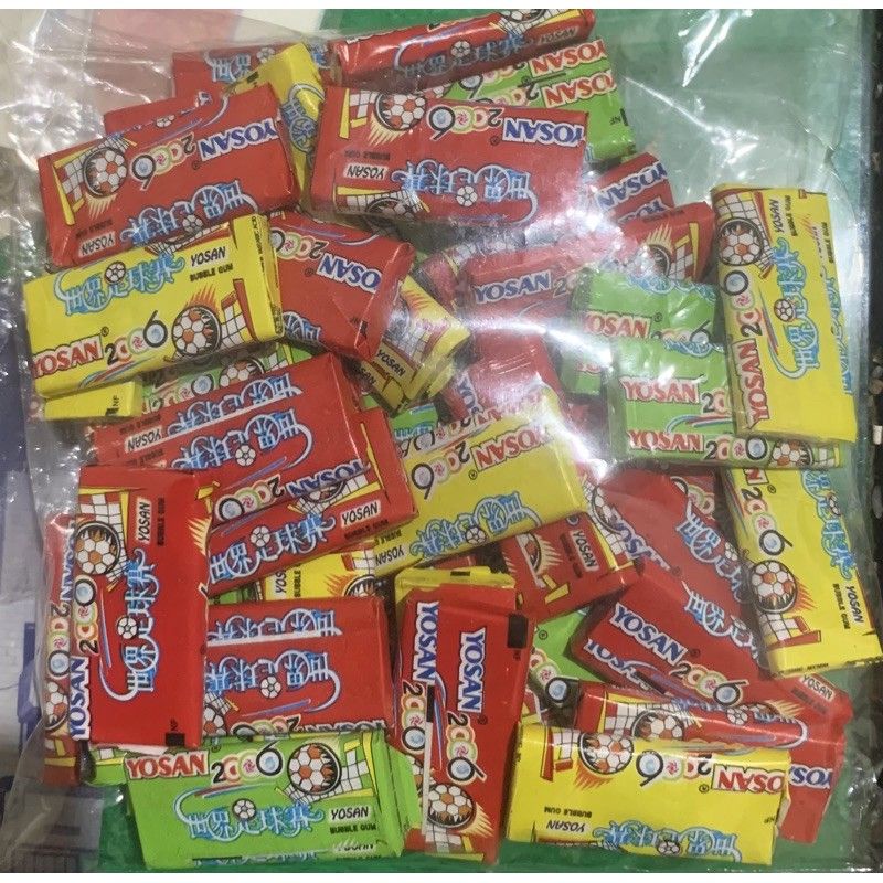 Jual permen karet jadul jajanan jadul yosan bubble gum permen karet ...