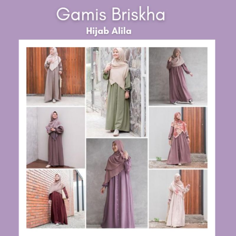 Jual GAMIS BRISKHA By Hijab Alila | Shopee Indonesia