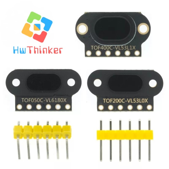 Jual Modul Sensor Jarak TOF TOF050C-VL6180X TOF200C-VL53L0X TOF400C ...