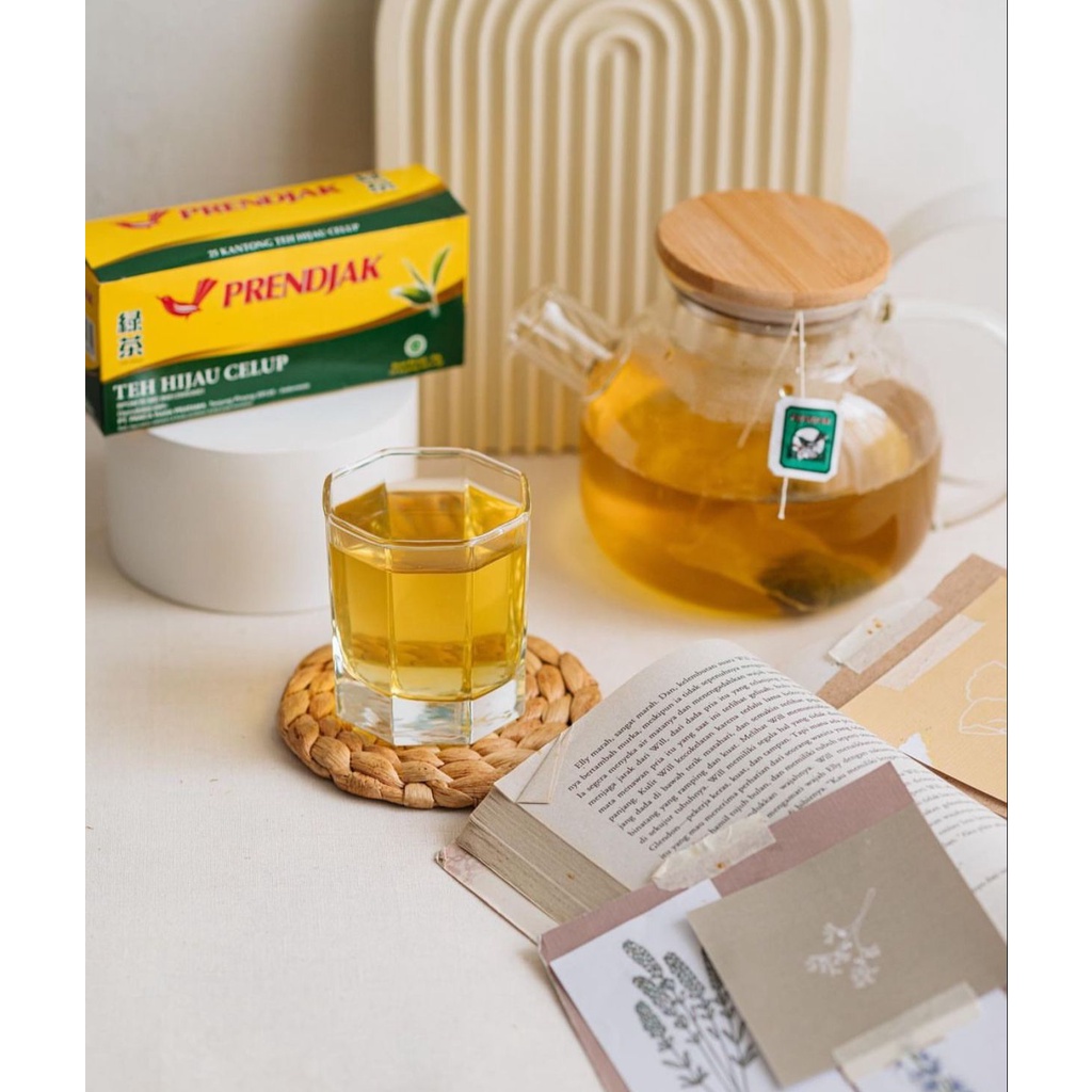 Jual Teh Celup Hijau Prendjak / Green Tea Prendjak | Shopee Indonesia