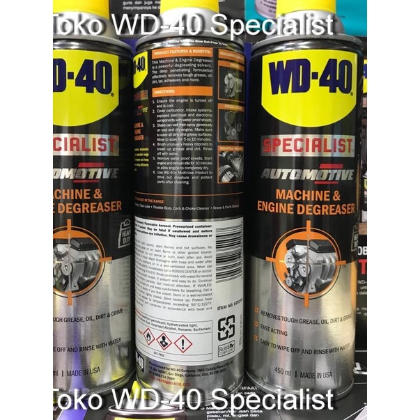 Jual WD 40 Machine & Engine Degreaser (Heavy Duty) | Shopee Indonesia