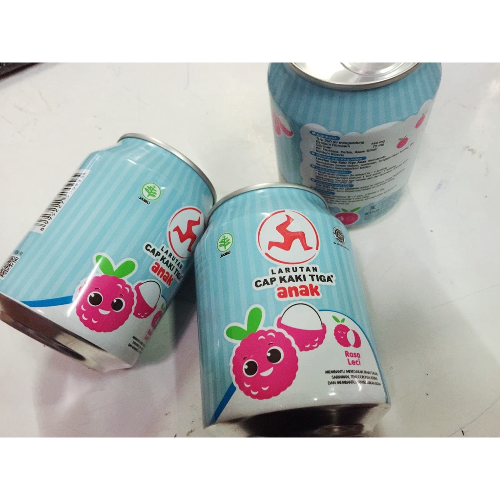 Jual Larutan Penyegar Cap Kaki Tiga Anak Kaleng | Shopee Indonesia