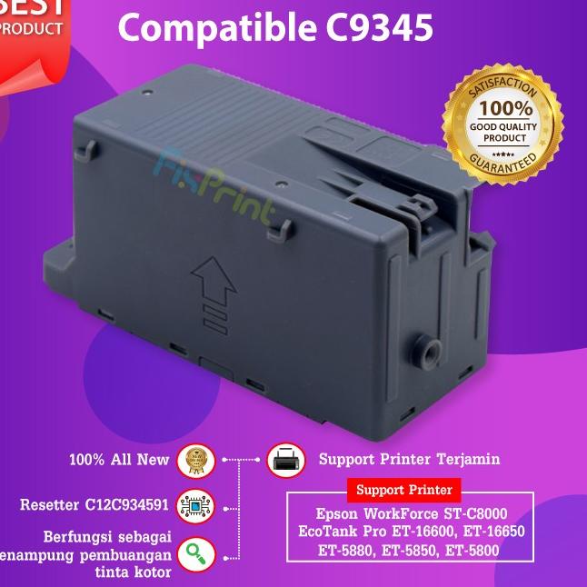Jual Epson C9345 Maintenance Box Printer L6550 L6580 L15150 L15160 M15140 | Shopee Indonesia