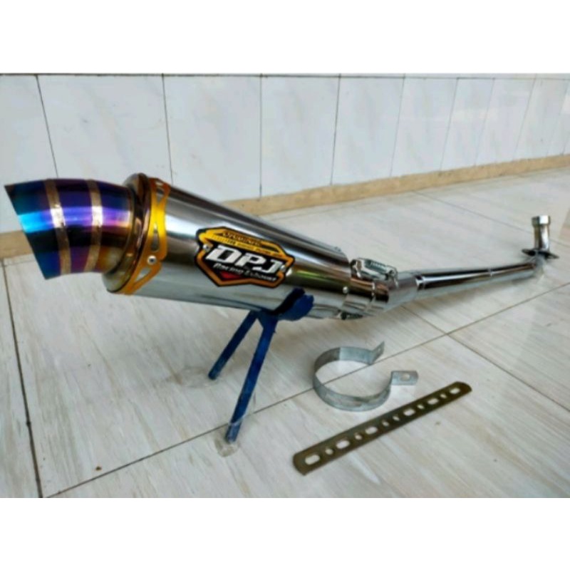 Jual knalpot Racing Dpj termurah motor Vega R/vega latin/supra x ...