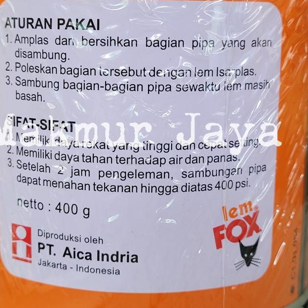 Jual Isarplas 400 Gram Kaleng Lem Pipa PVC Pralon | Shopee Indonesia