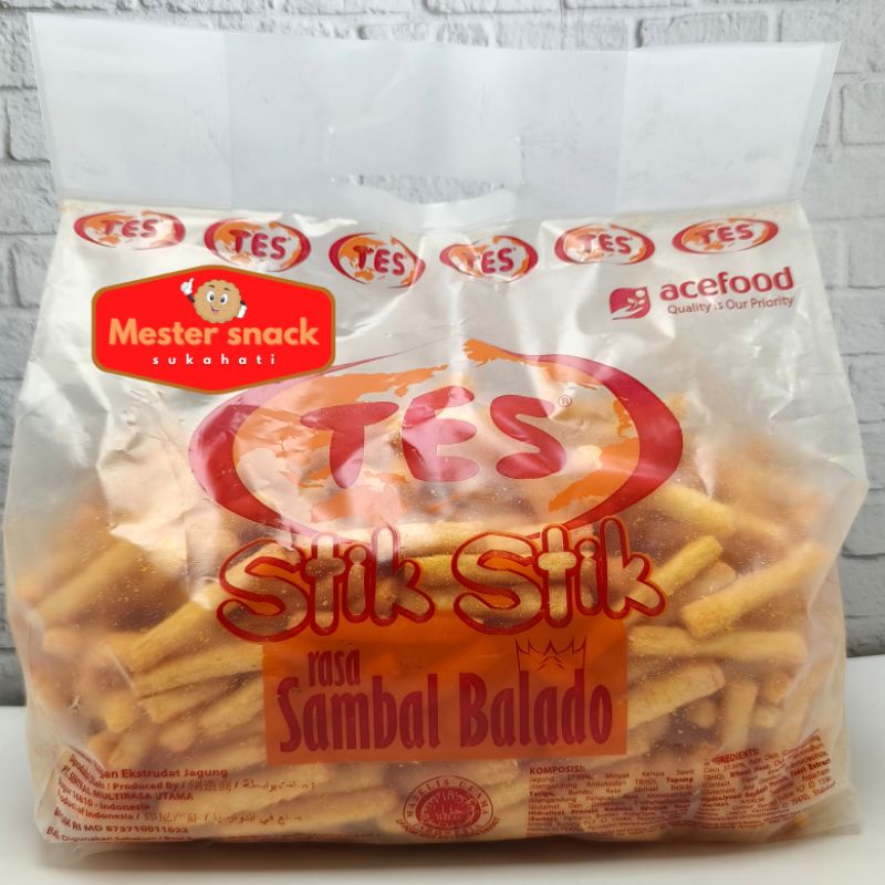Jual Tes Stik Sambal Balado 500 gram | tes stik balado | tes stik | tes ...