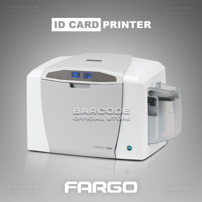 Jual ID CARD PRINTER FARGO C50 | C 50 - CETAK KARTU SINGLE SIDE ...