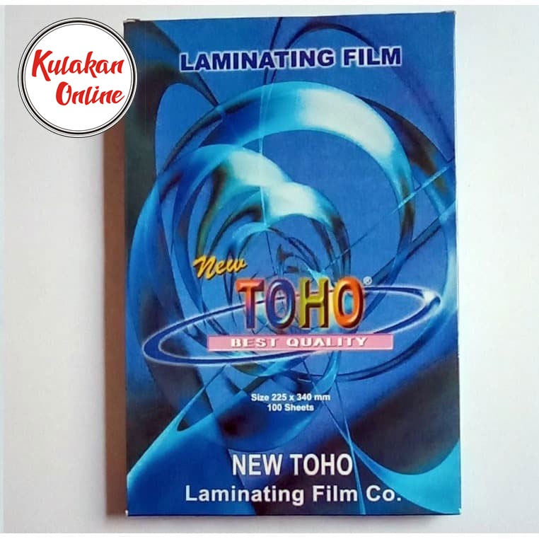 Jual PLASTIK LAMINATING FOLIO TOHO 100 MICRON F4 | Shopee Indonesia