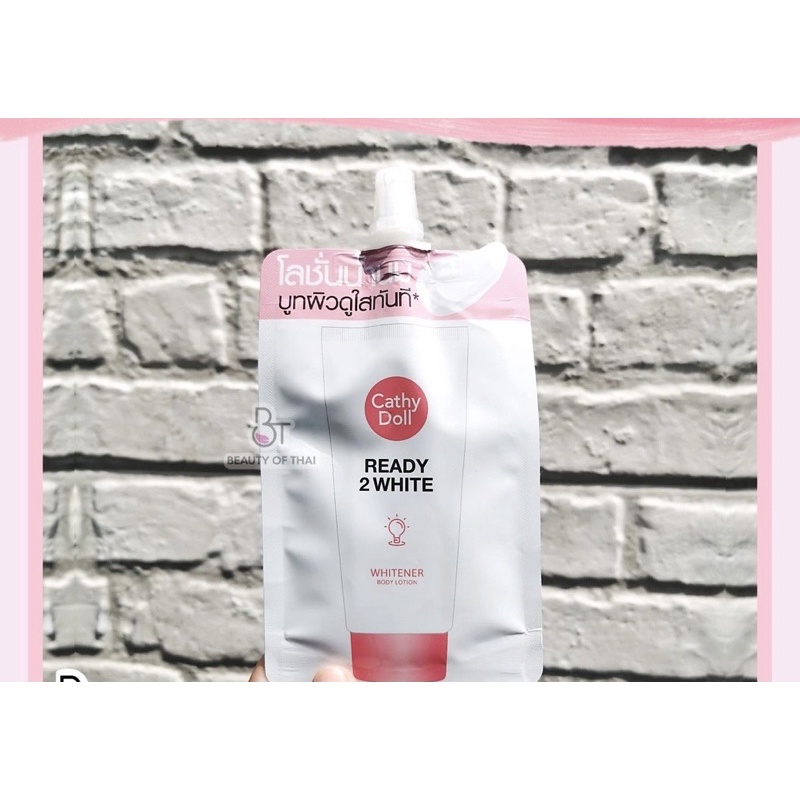 Jual Cathy doll white body lotion sachet ori thailand | Shopee Indonesia