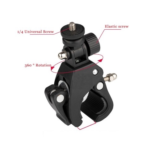 Jual Universal Holder Clamp Plus U Mount Penjepit Tripod Light Stand ...