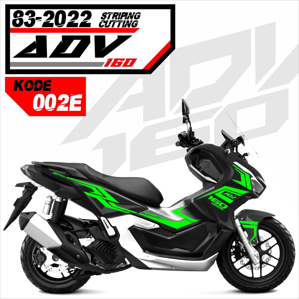 Jual Striping Sticker cutting honda adv 160 ALL HONDA ADV 160 kode 02 ...