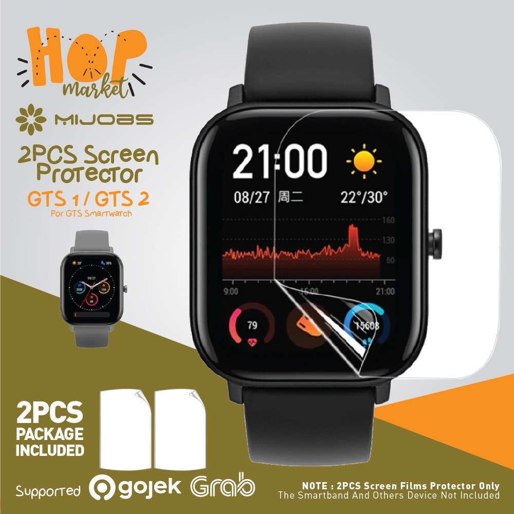Jual Anti Gores AMAZFIT GTS 1 & 2 (isi 2 pcs) Screen Protector for ...