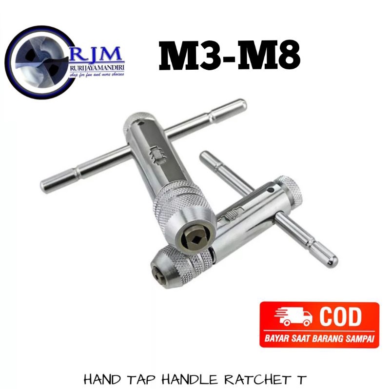 Jual Gagang tap handle tap Rachet m3-m8 bukan tekiro bukan yamawa bukan ...