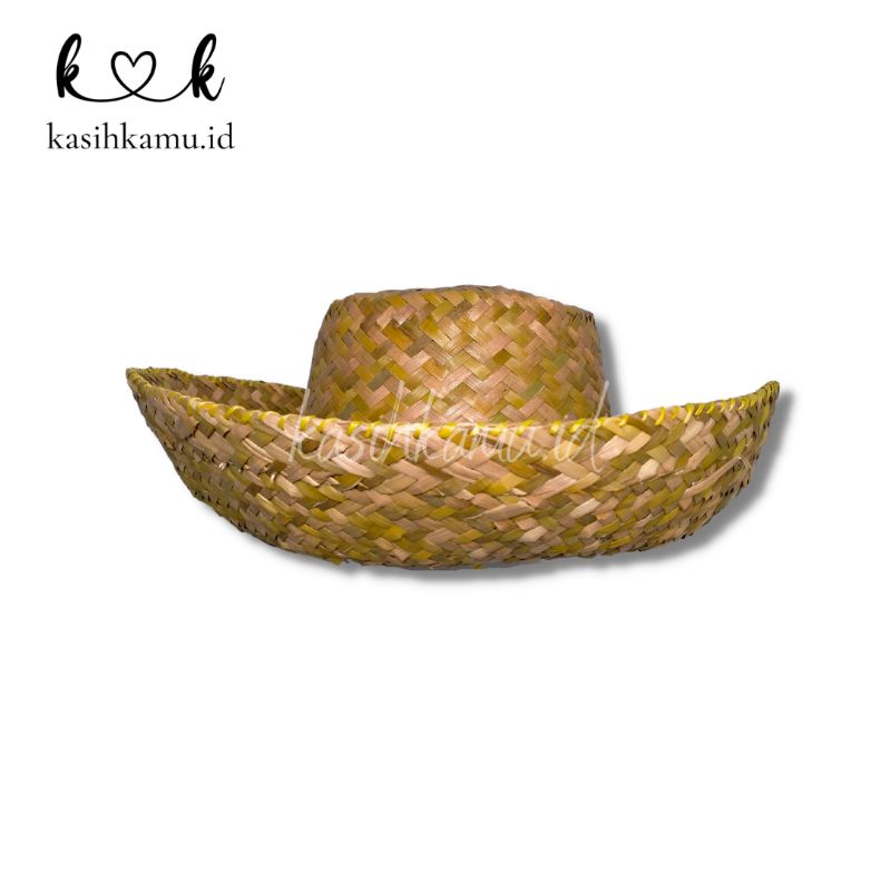 Jual Topi Anyaman Purun | Topi purun, Topi Anyam, Topi pandan etnik ...
