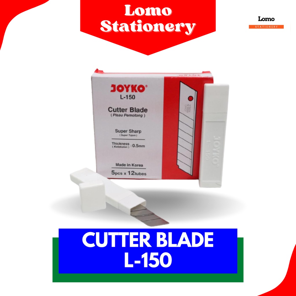 Jual Cutter Blade Refill Joyko L-150 | Shopee Indonesia