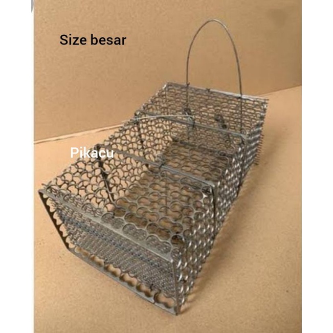 Jual Perangkap tikus besi / Jebakan tikus massal / perangkap musang ...