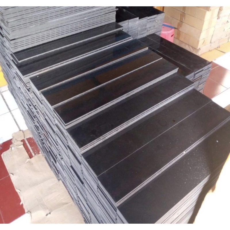 Jual LIST PLINT 8x60 dan 10x60 HITAM POLOS | Shopee Indonesia