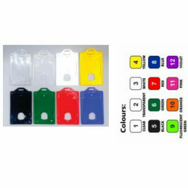 Jual Hard case name tag / Tempat id card holder | Shopee Indonesia