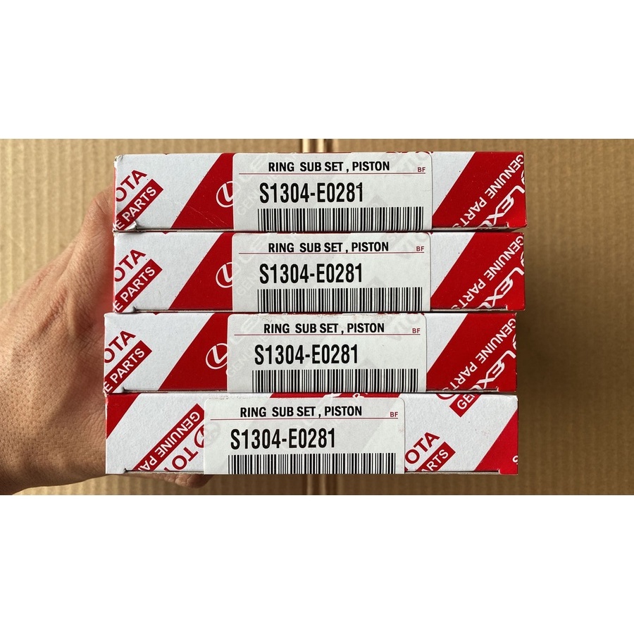 Jual Ring Piston Ring Seher Hino Dutro 130HT Toyota Dyna Saurus 130HT Original S1304-E0281 ...