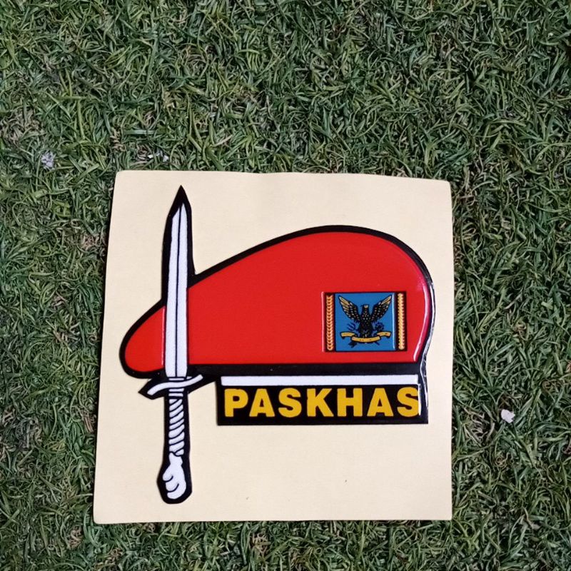 Jual stiker embos PASKHAS/PASKHAS BARET | Shopee Indonesia