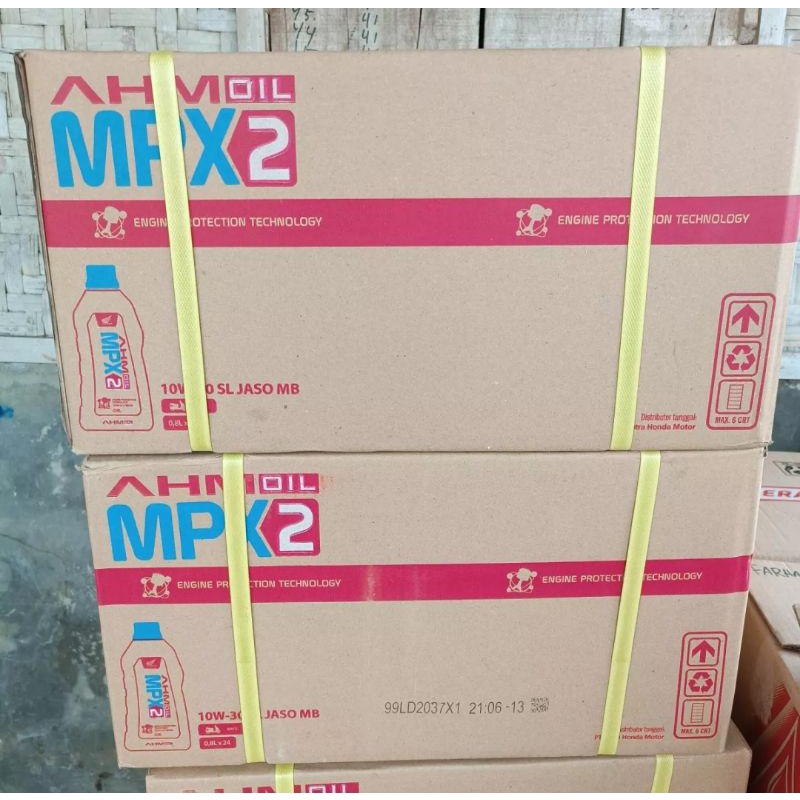 Jual Oli MPX2 800ML Oli Matic MPX2 0.8L 1 Dus 24PCS | Shopee Indonesia