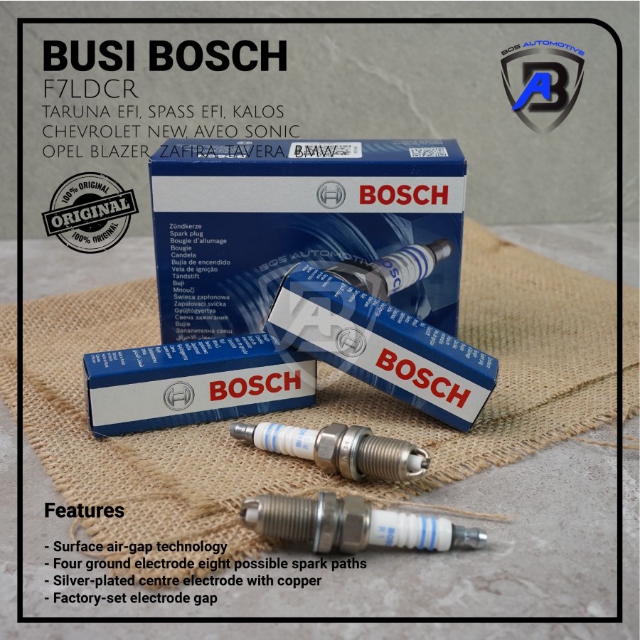 Jual BUSI MOBIL BMW CHEVROLET TARUNA ESPASS F7LDCR SPARK PLUG BOSCH ...