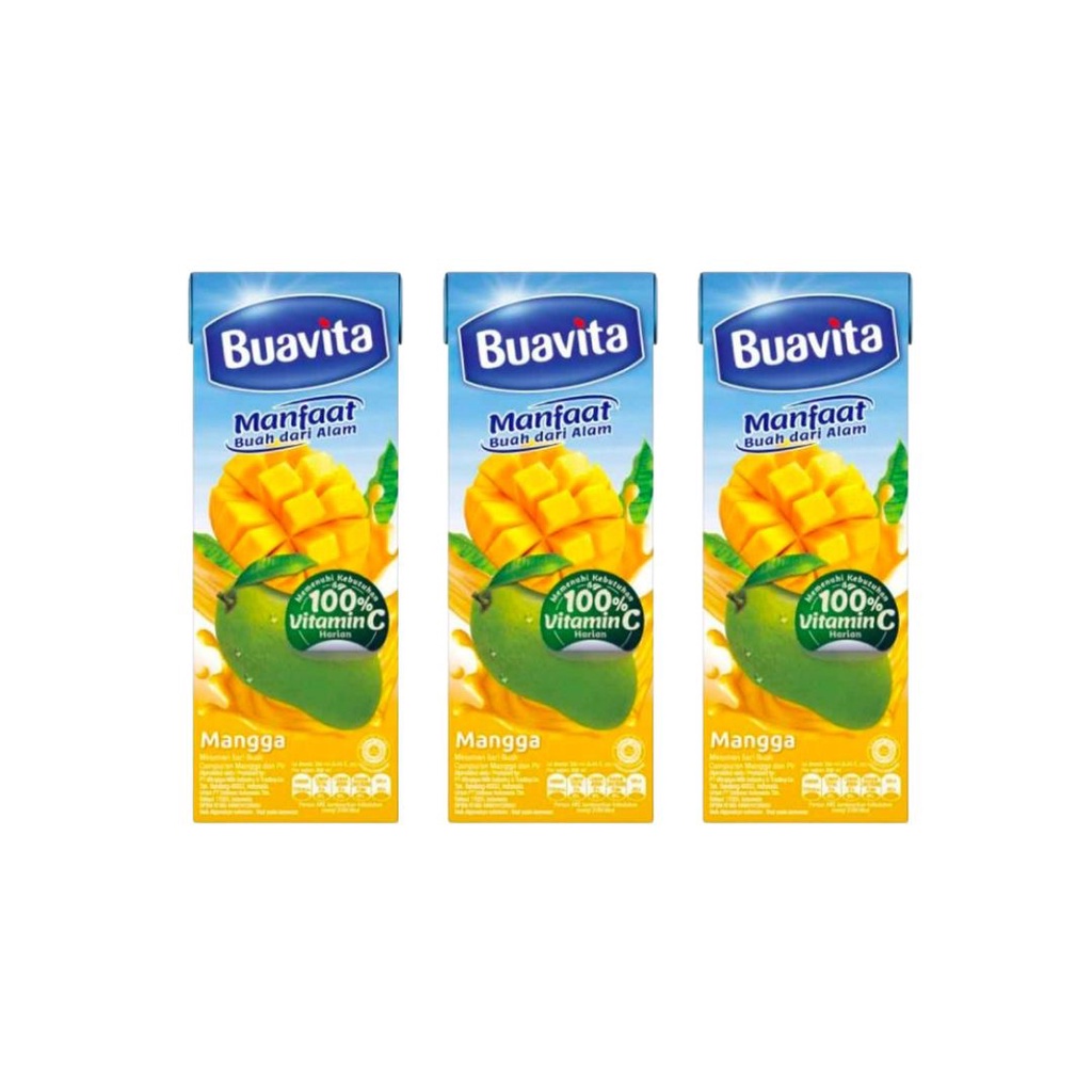 Jual Buavita Mango 3 x 245 mL | Shopee Indonesia
