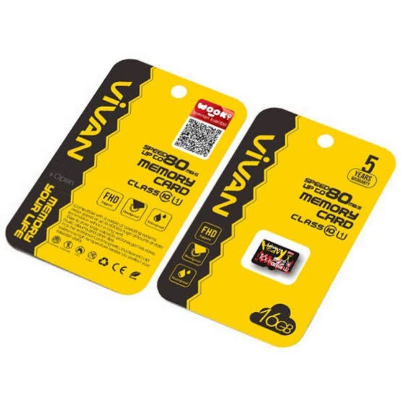 Jual MEMORI MMC VIVAN MICRO SD CLASS 10 TF CARD (16GB/32GB) | Shopee ...
