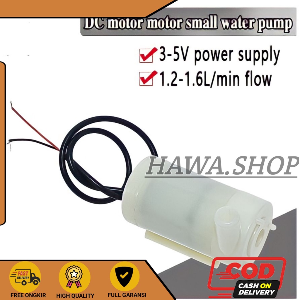Jual Pompa Air Celup Mini USB 5v Aquarium/ Pompa Air Mancur Mini ...