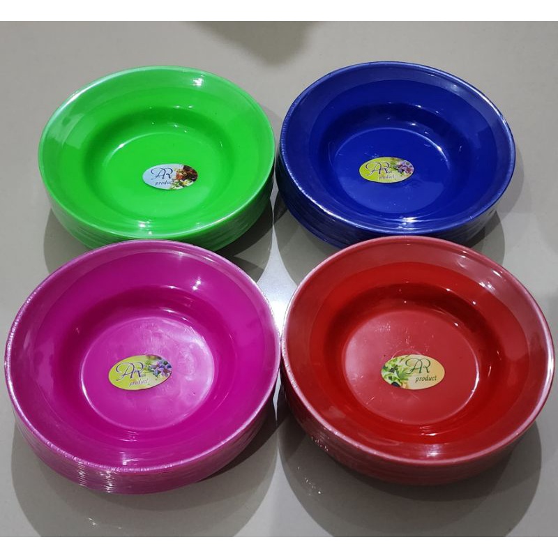 Jual Piring 6 inch / piring plastik / piring 6 plastik / piring AR ...