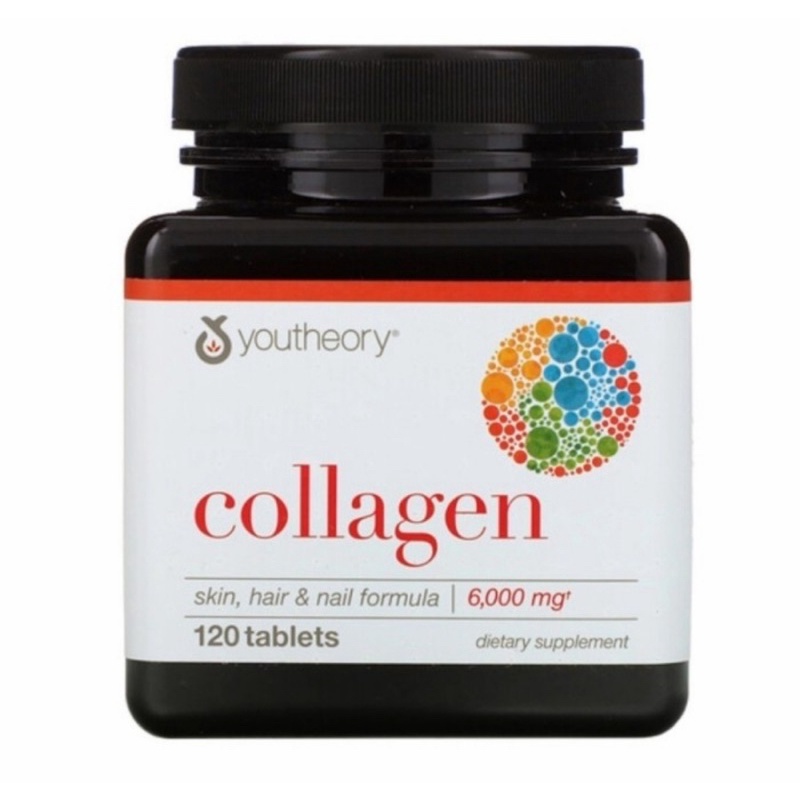 Jual YOUTHEORY COLLAGEN 6000 MG 120 TABLETS / 290 TABLETS | Shopee ...