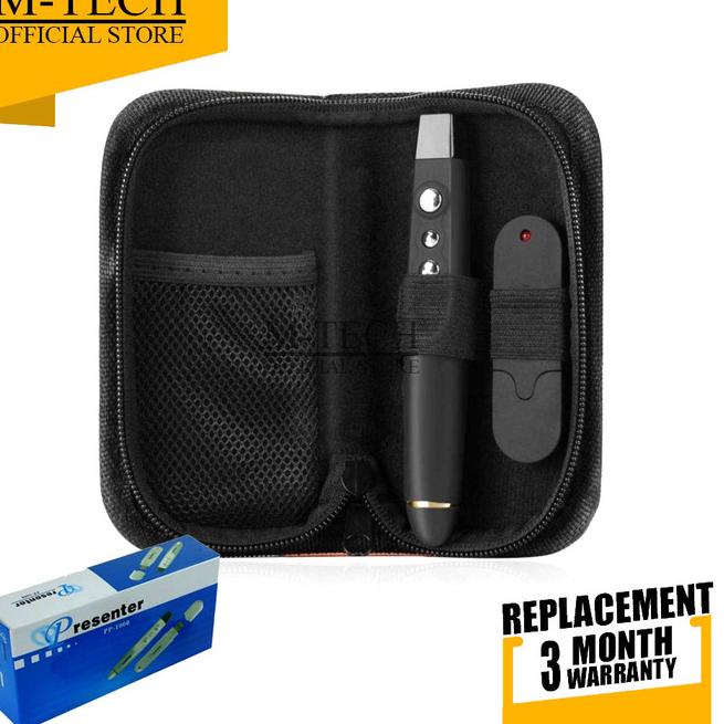 Jual M-TECH ORIGINAL LASER POINTER PP1000 ALAT WIRELESS PRESENTASI ...