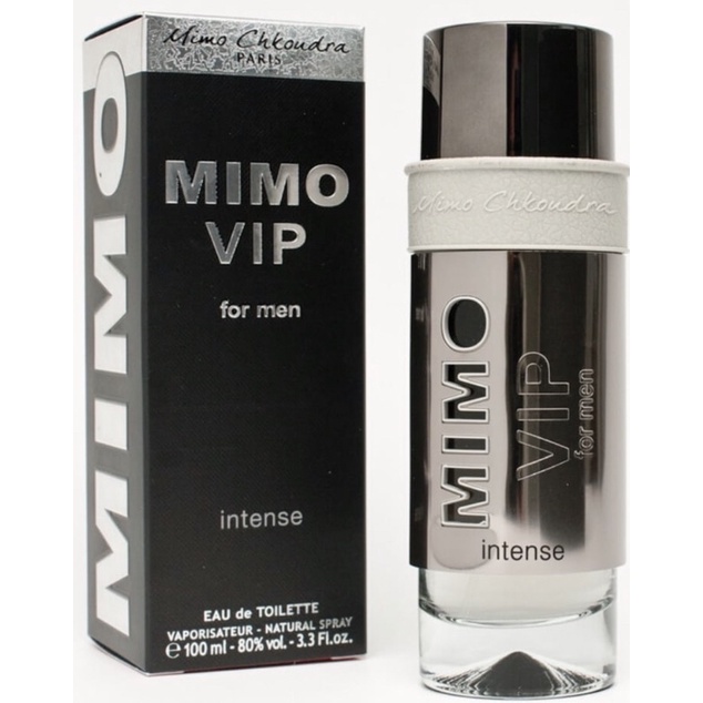 Jual PARFUM MIMO CHKOUDRA MIMO VIP INTENSE FOR MEN 100 ML EDT | Shopee ...