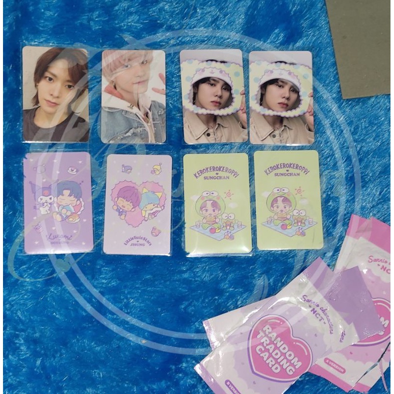 Jual official trading card sanrio nct wayv a dan b ver yuta yangyang ...