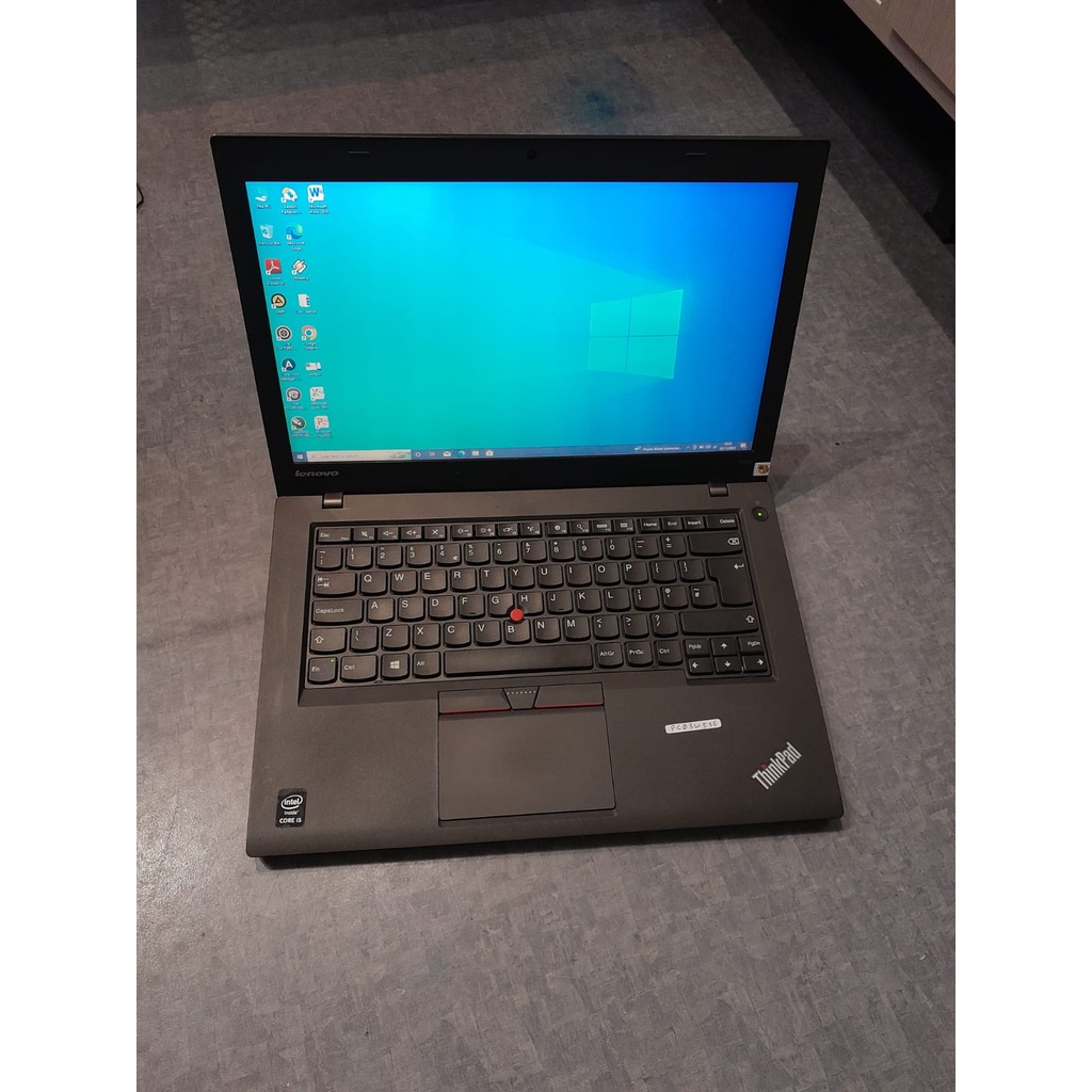 Jual Lenovo ThinkPad T450 Core i5 Ram 8Gb SSD 256Gb Gen5 Cam | Shopee ...
