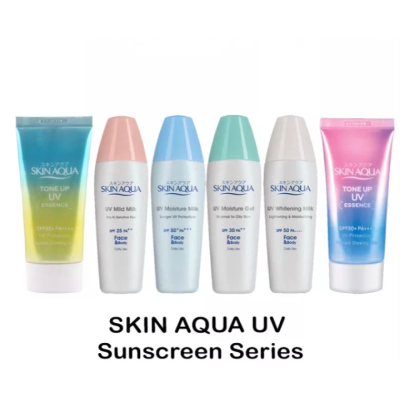 Jual Skin aqua uv whitening milk spf50 40gr | Shopee Indonesia